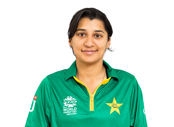 Asmavia Iqbal player page headshot cutout, 2021 | ESPNcricinfo.com