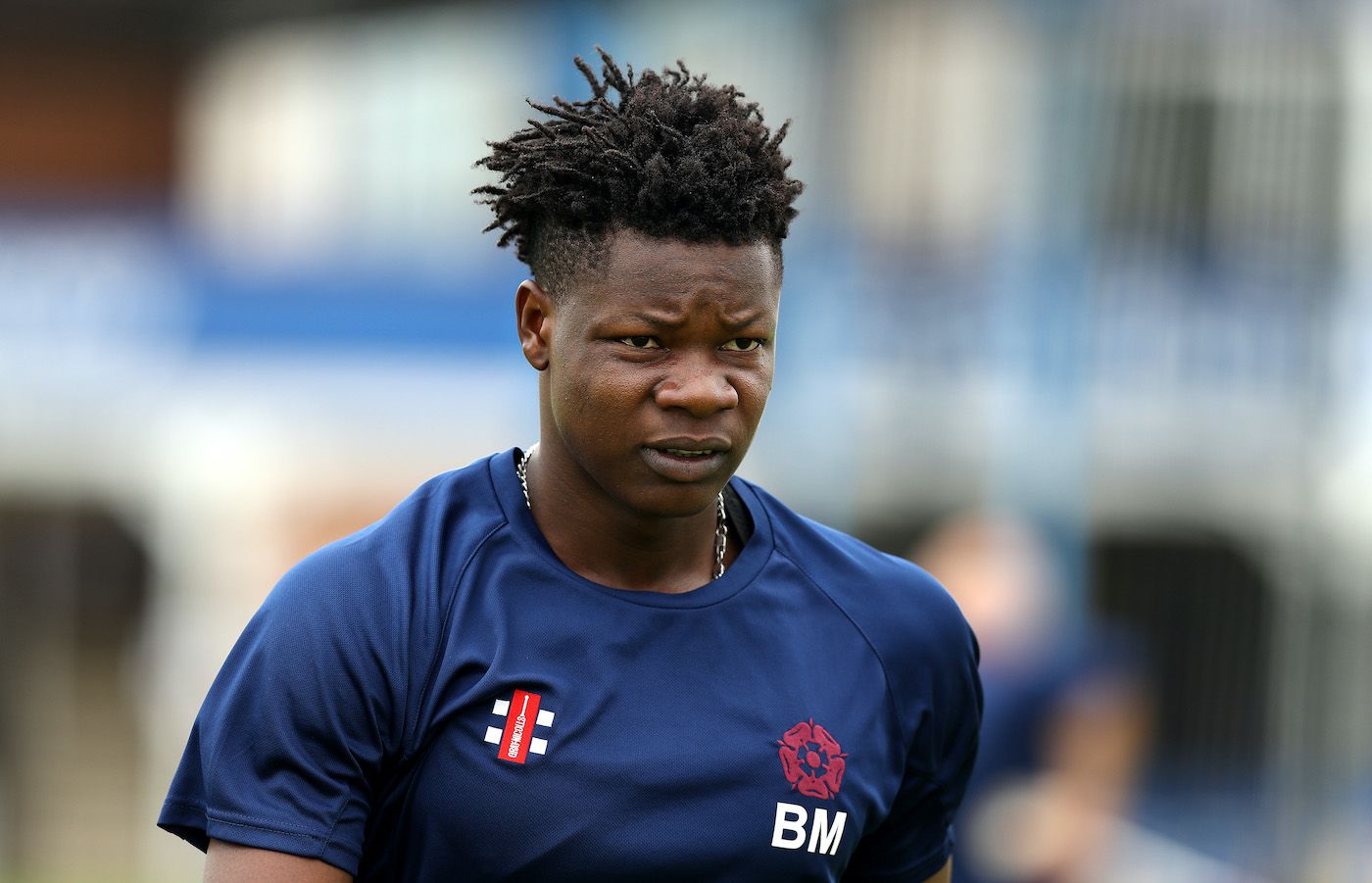 Blessing Muzarabani looks on during a training session | ESPNcricinfo.com
