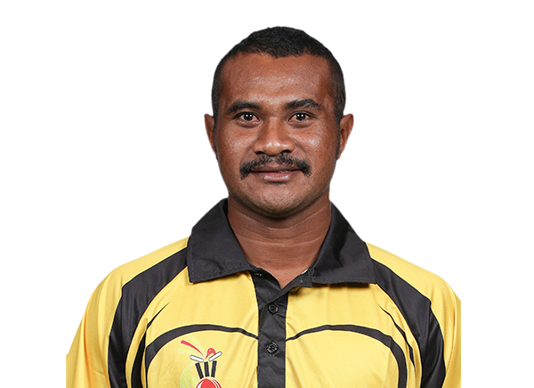 Willie Toua Gavera player page headshot cutout, 2021 | ESPNcricinfo.com