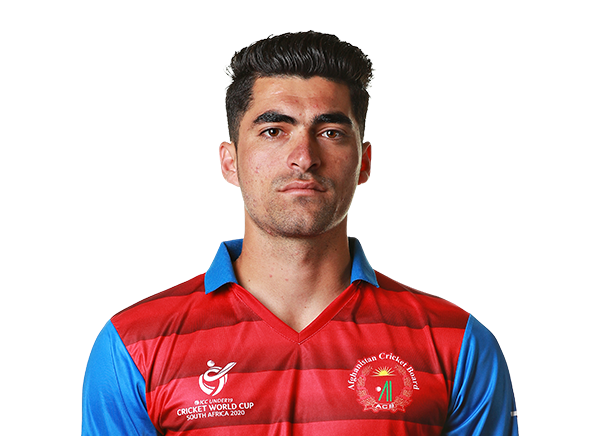 Ibrahim Zadran player page headshot cutout, 2021 | ESPNcricinfo.com