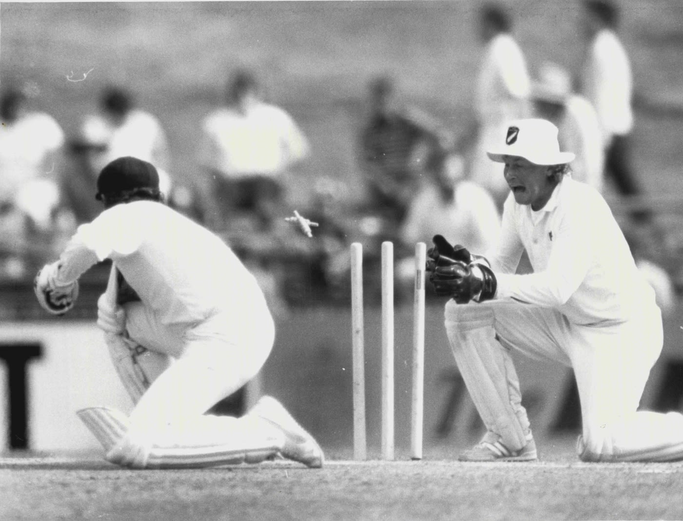 Allan Border is stumped | ESPNcricinfo.com