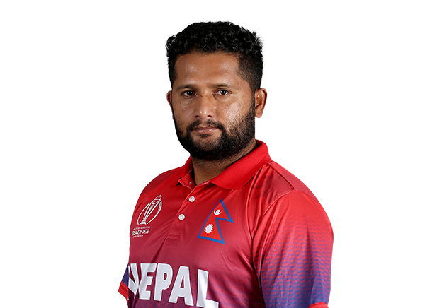 Basant Regmi player page headshot cutout, 2021 | ESPNcricinfo.com