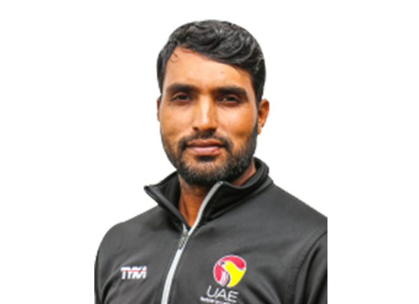 Amir Hayat player page headshot cutout, 2021 | ESPNcricinfo.com