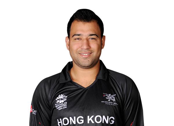 Babar Hayat player page headshot cutout, 2021 | ESPNcricinfo.com