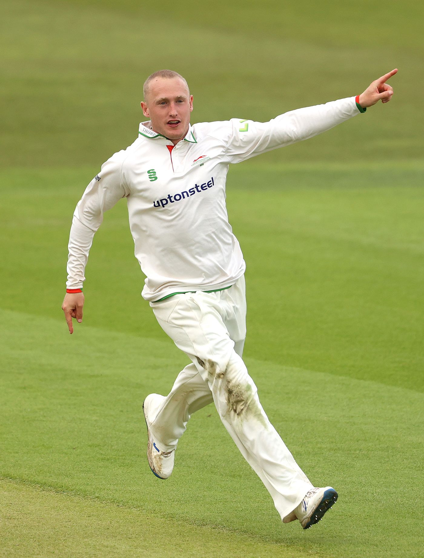 Callum Parkinson celebrates a wicket | ESPNcricinfo.com