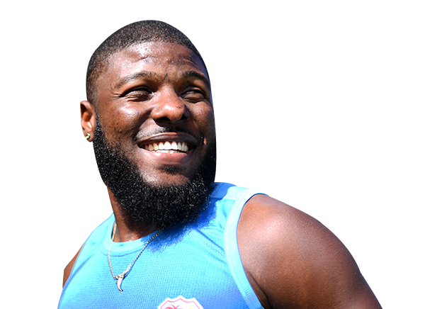 Jahmar Hamilton player page headshot cutout, 2021 | ESPNcricinfo.com