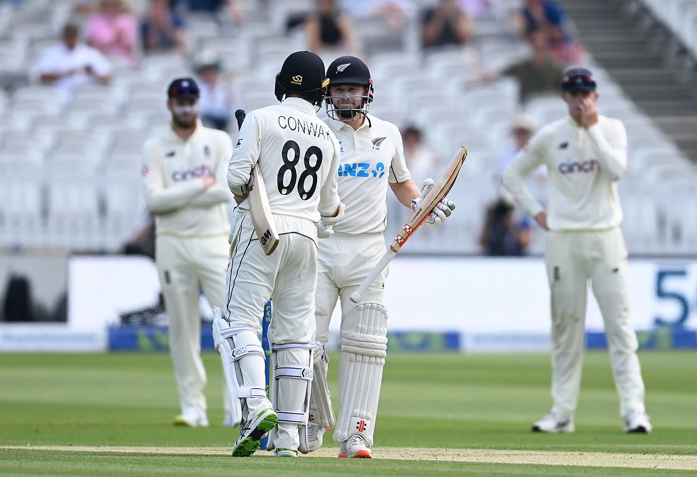 Henry Nicholls reached 50 early on the second morning | ESPNcricinfo.com