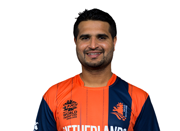 Mudassar Bukhari player page headshot cutout, 2021 | ESPNcricinfo.com