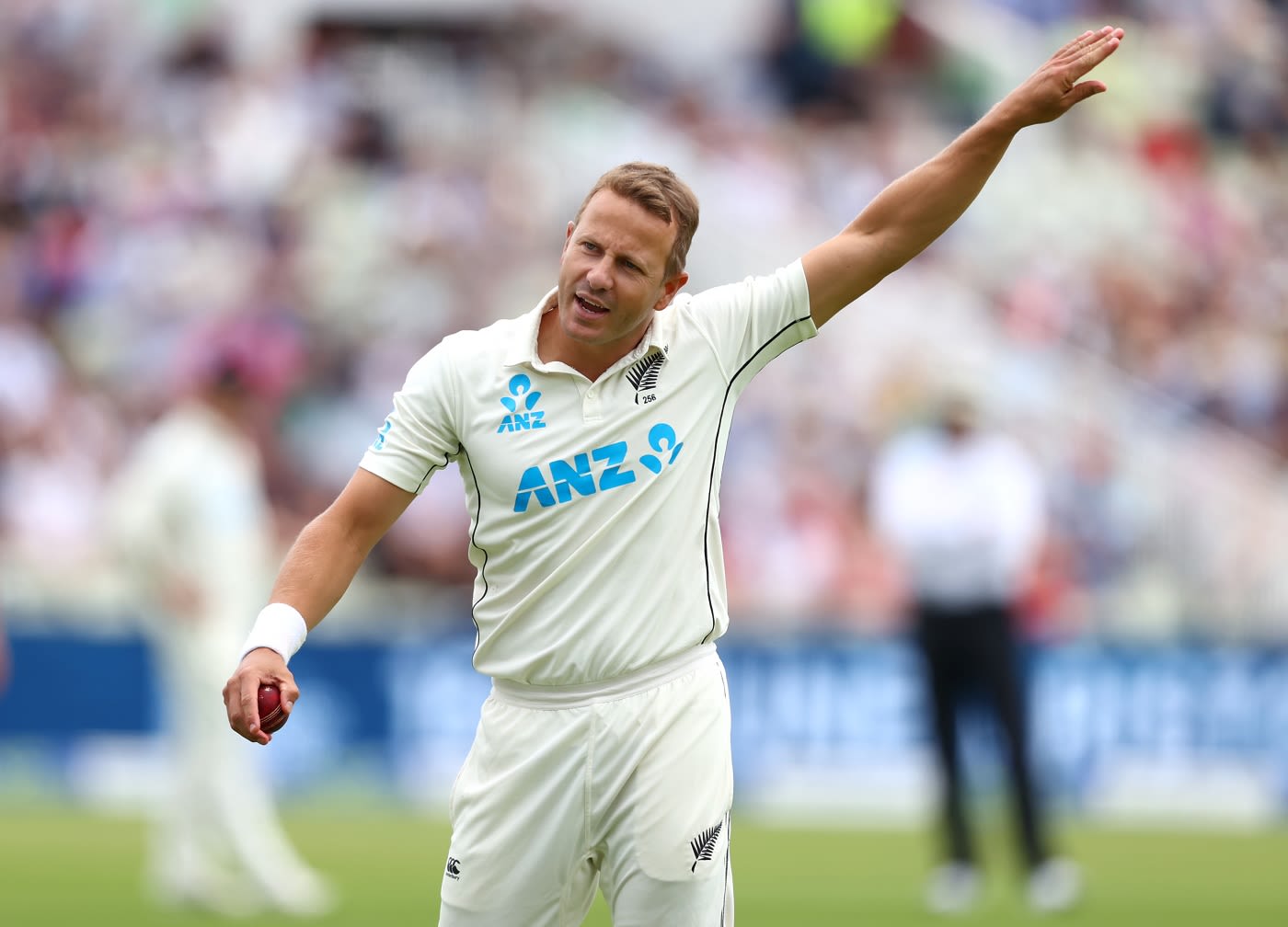 Neil Wagner reacts in the field | ESPNcricinfo.com