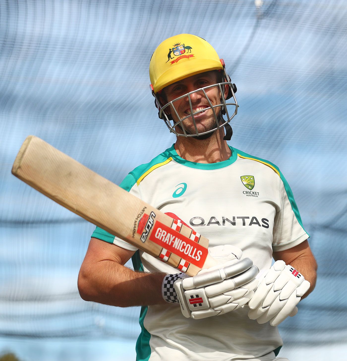Mitchell Marsh all smiles at training | ESPNcricinfo.com
