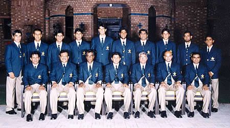 Pakistan Academy team to South Africa group photograph, 2003-04 ...