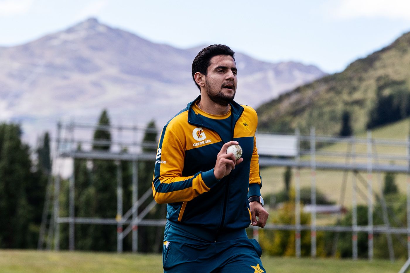Haider Ali at a training session in Queenstown | ESPNcricinfo.com