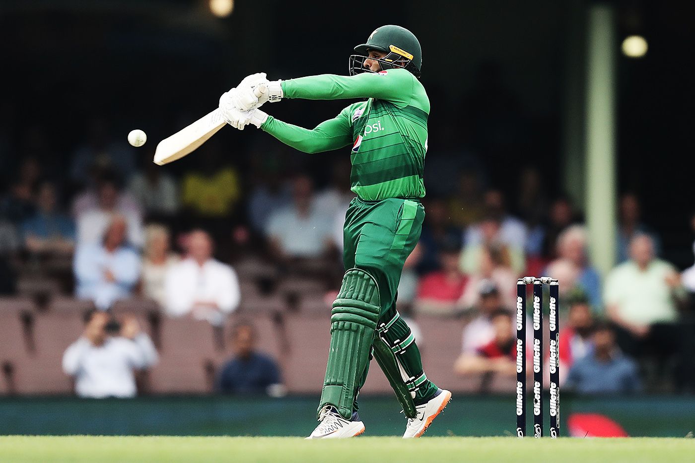 Asif Ali plays a shot | ESPNcricinfo.com