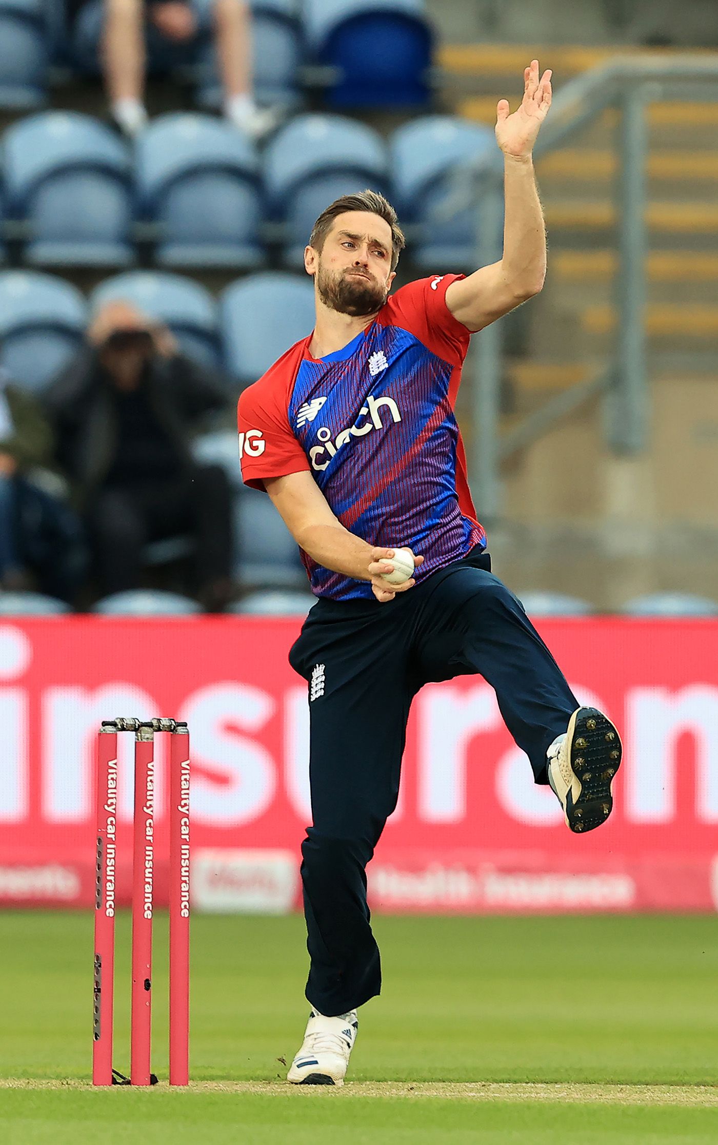 Chris Woakes was back in the T20I side for the first time since 2015 ...