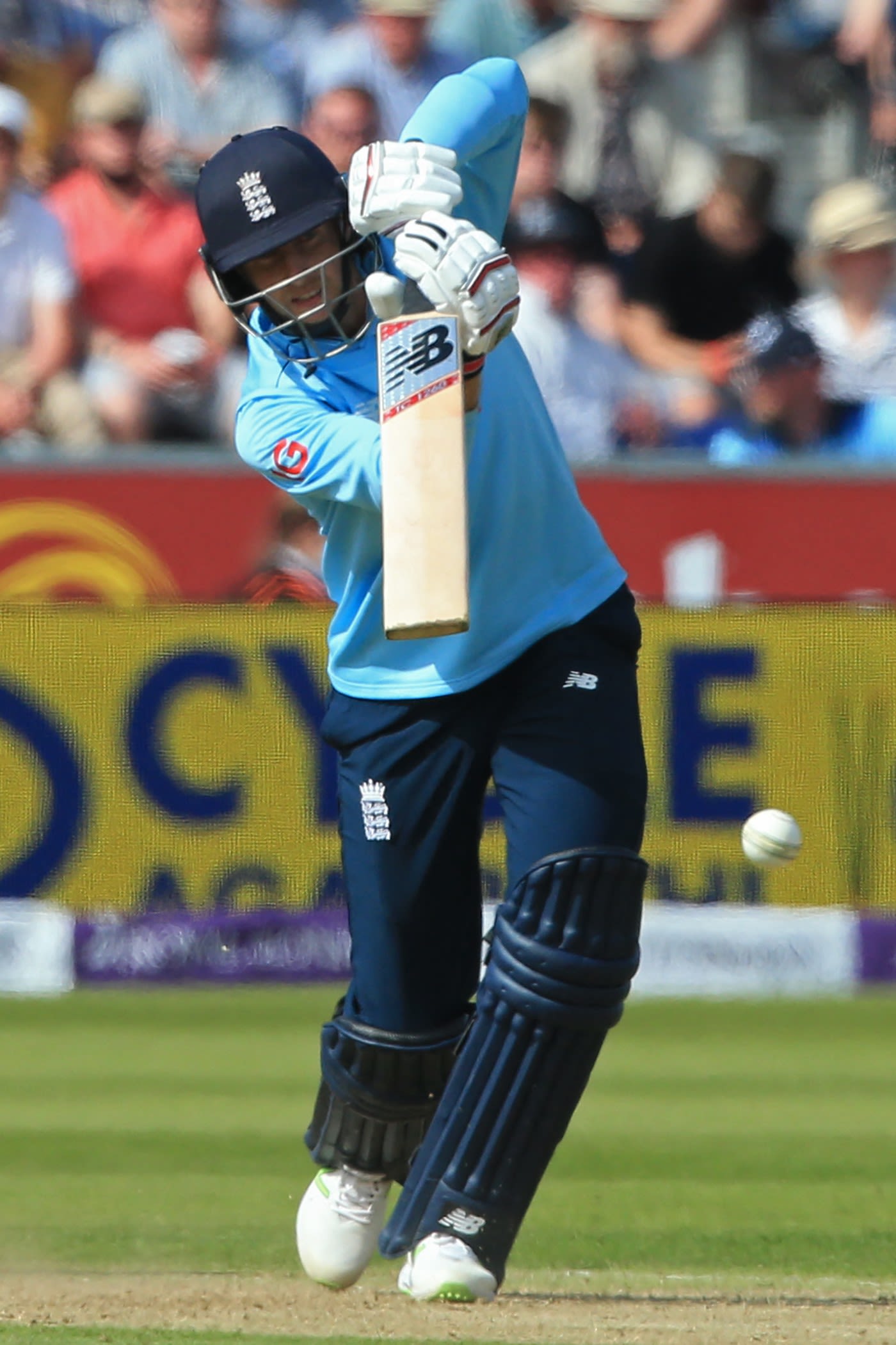 Joe Root drives down the ground during his 150th ODI | ESPNcricinfo.com