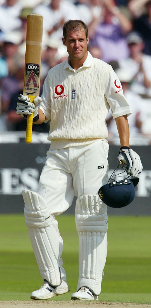 Ed Smith celebrates his maiden Test fifty at Trent Bridge ...