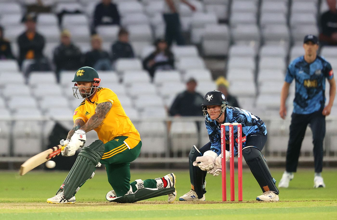 Peter Trego helped secure a ten-wicket win | ESPNcricinfo.com