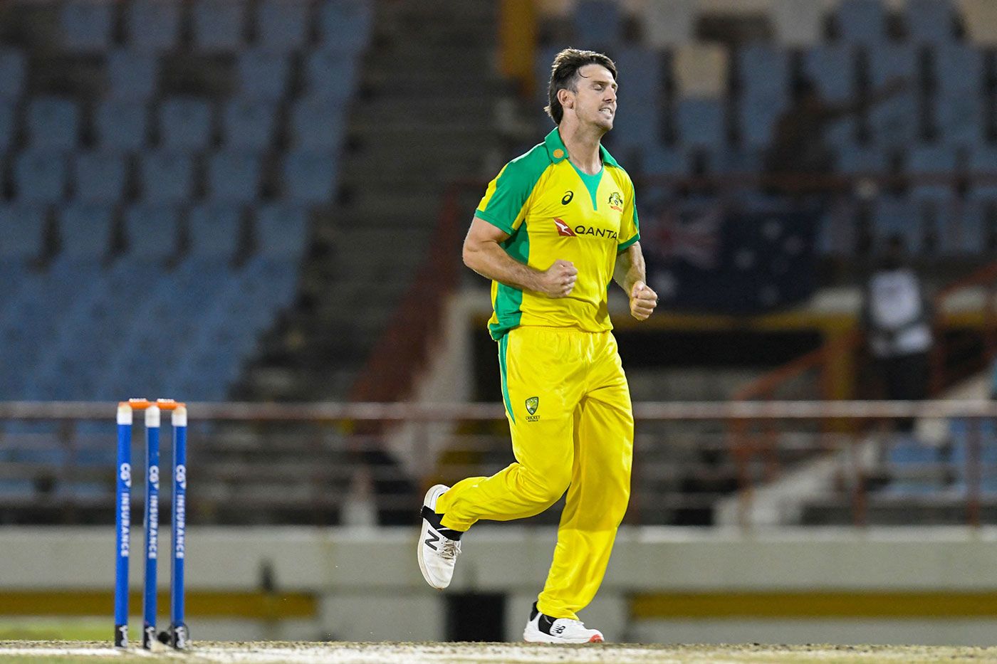 Mitchell Marsh struck in his first over | ESPNcricinfo.com