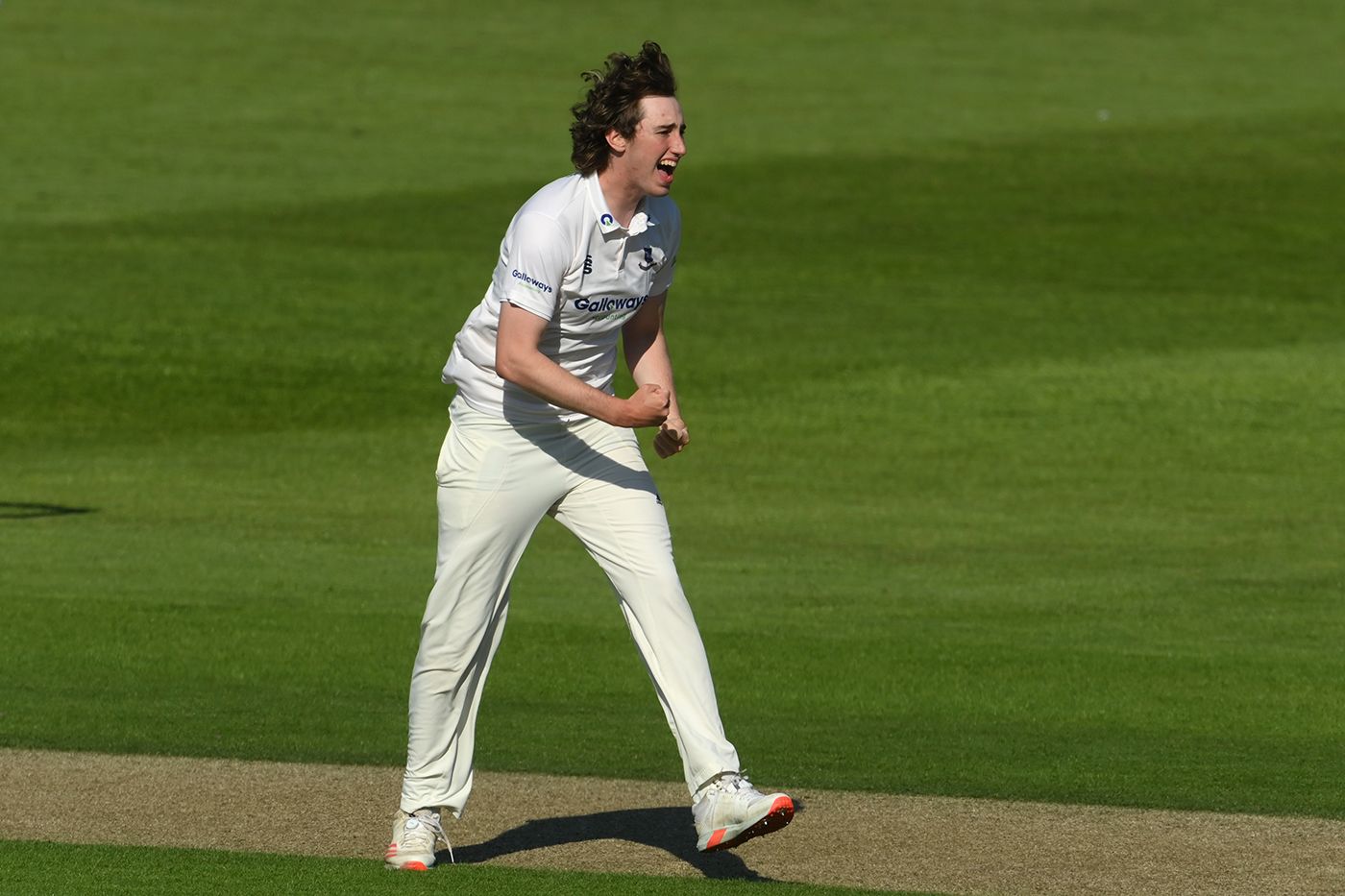 Jamie Atkins celebrates a wicket | ESPNcricinfo.com