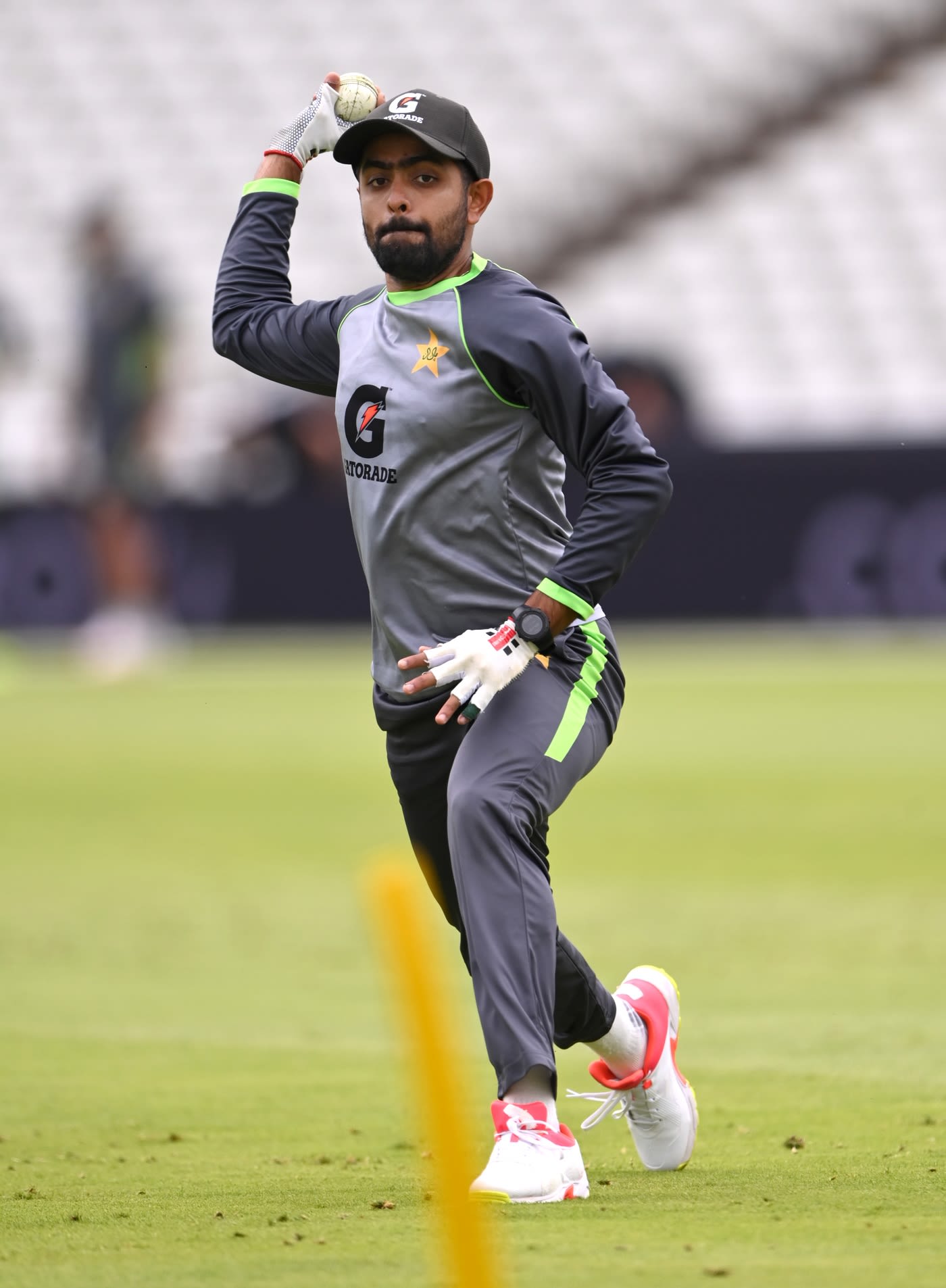 Babar Azam takes part in a fielding drill | ESPNcricinfo.com