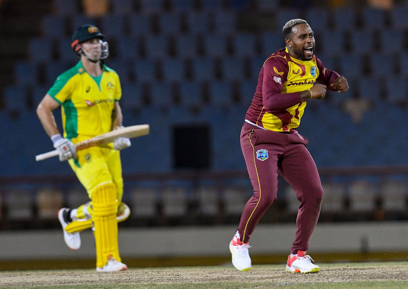 Fabian Allen removed the in-form Mitchell Marsh | ESPNcricinfo.com