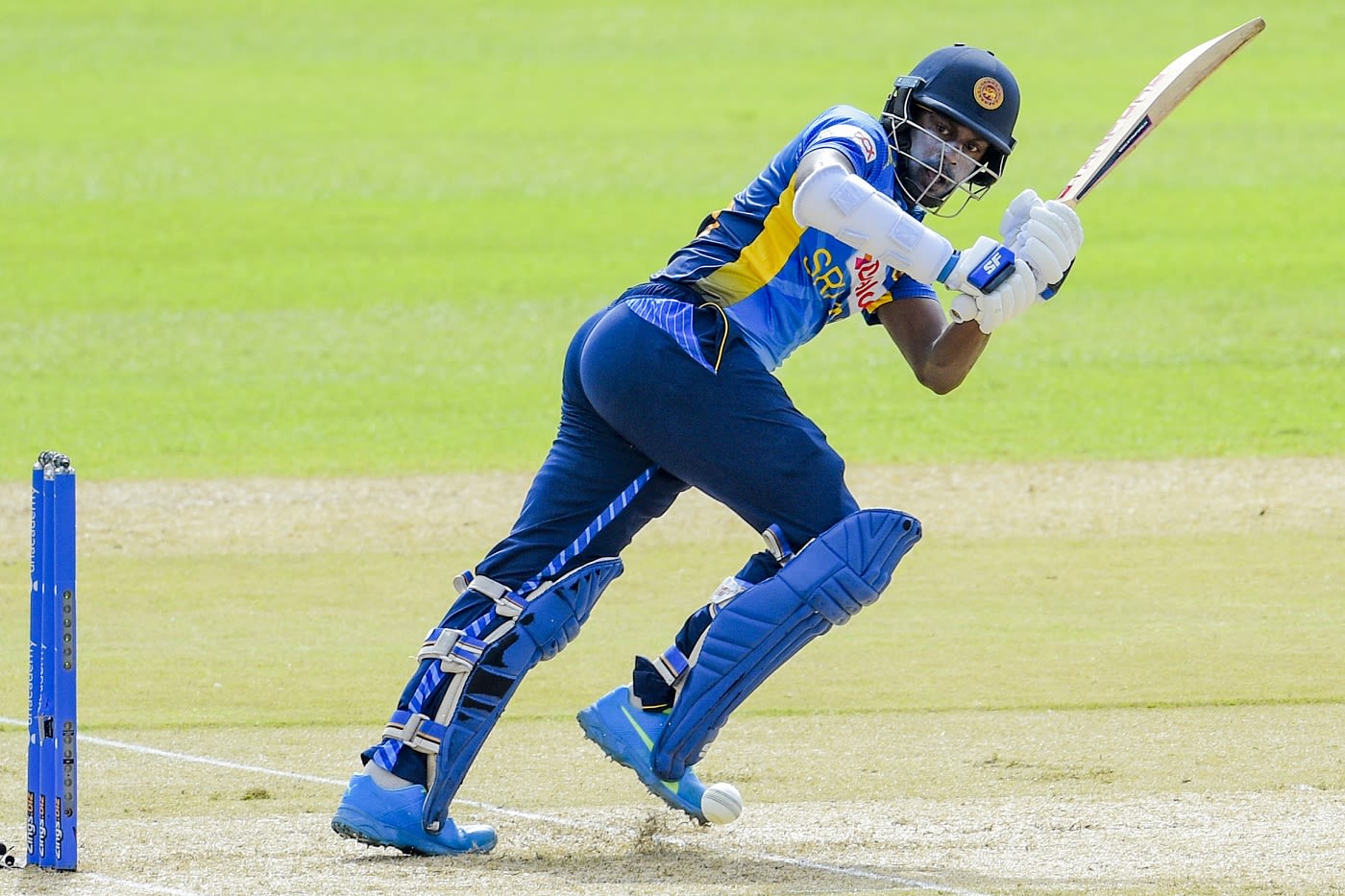 Minod Bhanuka glances one away | ESPNcricinfo.com