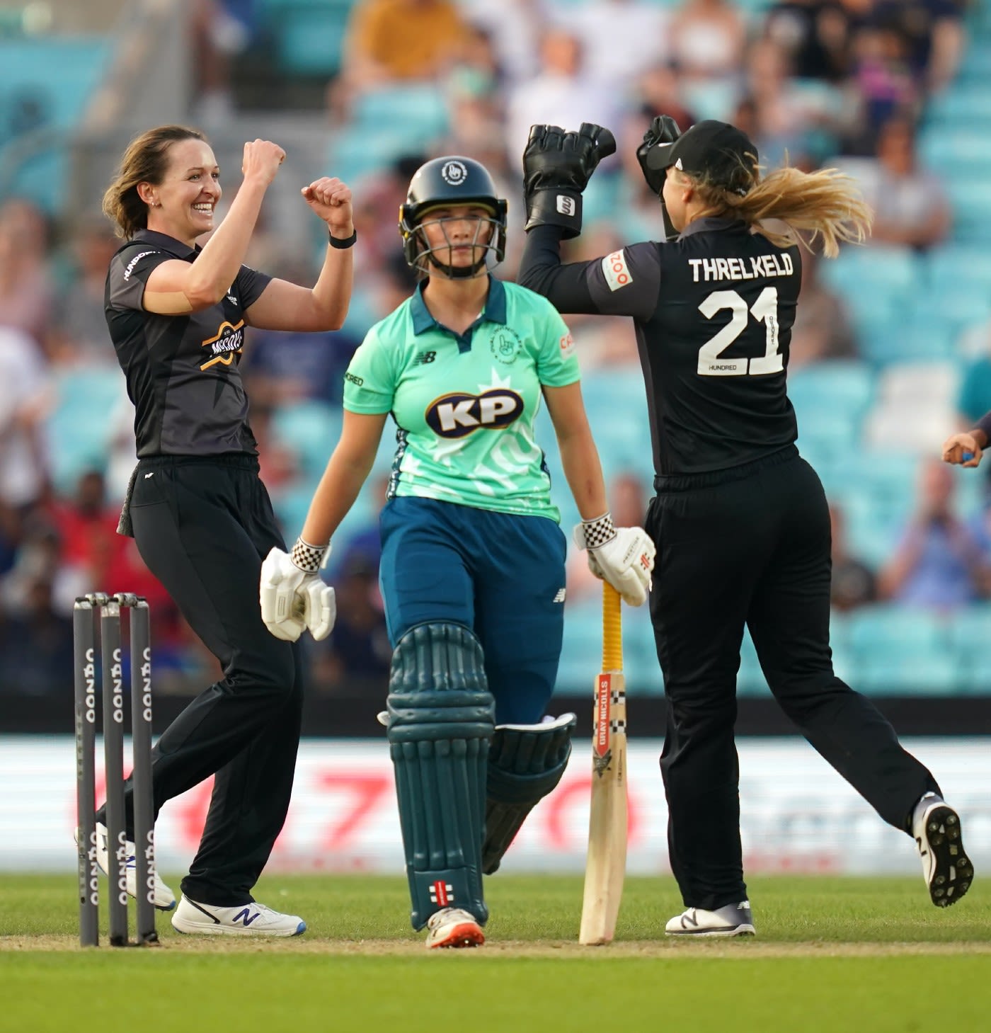 Kate Cross was the pick of the Manchester Original attack ...