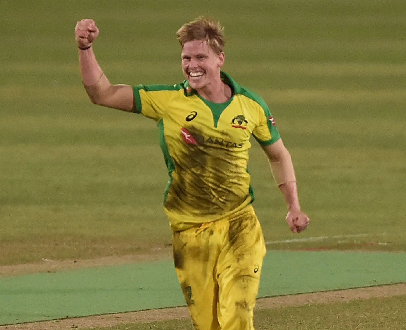 Nathan Ellis picked up a hat-trick on his international debut ...