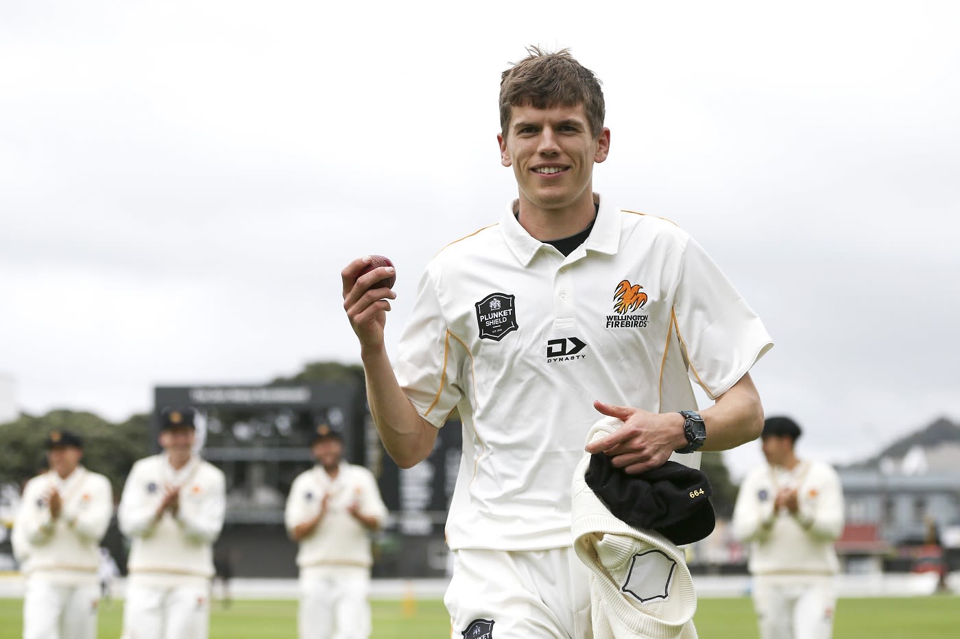 Ben Sears after picking up a six-for | ESPNcricinfo.com