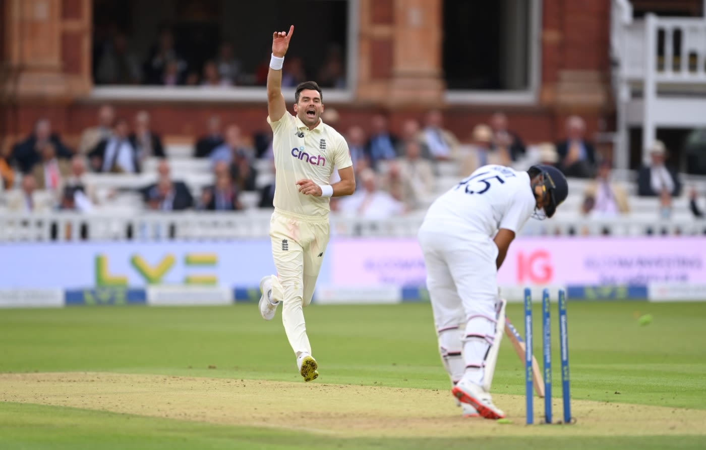 James Anderson bowled Rohit Sharma on 83 | ESPNcricinfo.com