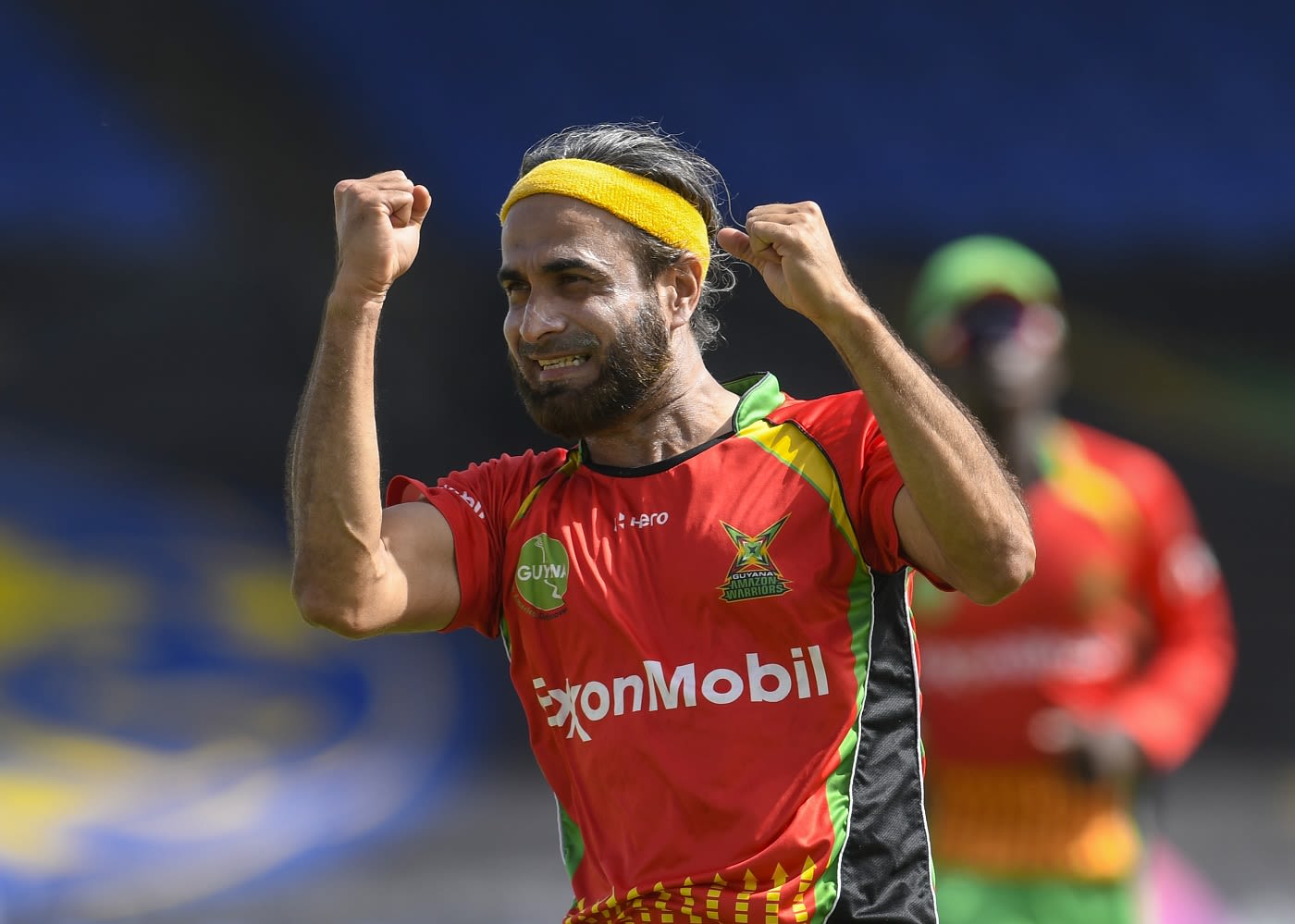 Imran Tahir celebrates a wicket | ESPNcricinfo.com