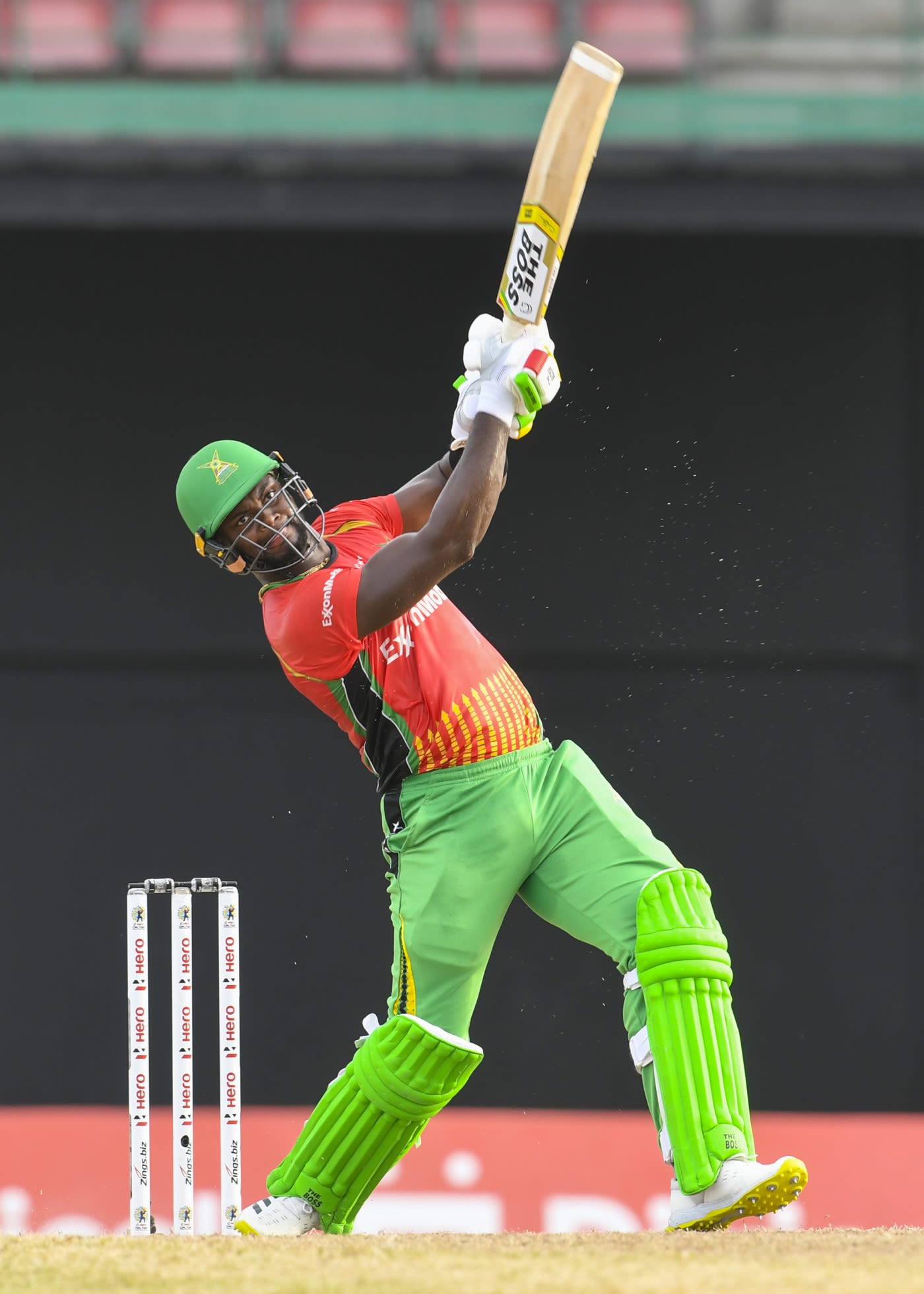 Romario Shepherd drives down the ground | ESPNcricinfo.com