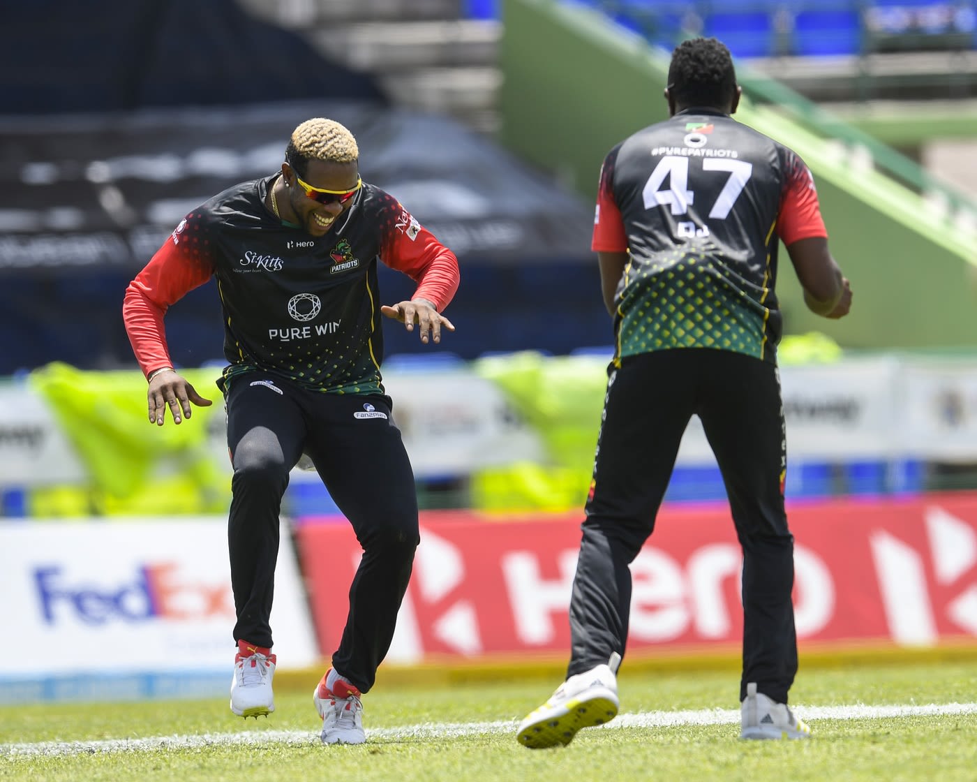 Fabian Allen celebrates a wicket | ESPNcricinfo.com
