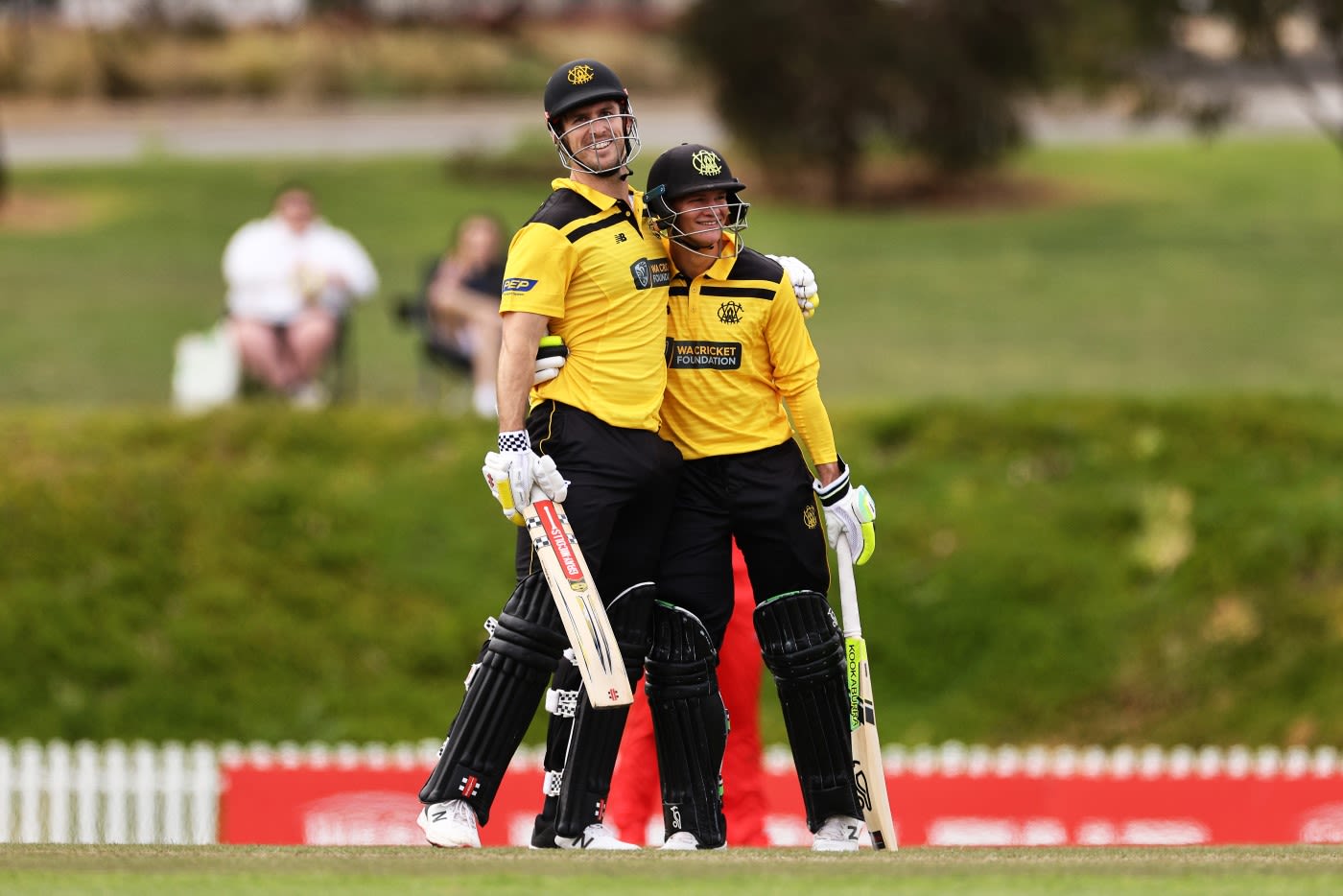 Mitchell Marsh and Josh Philippe celebrate twin centuries and a record ...