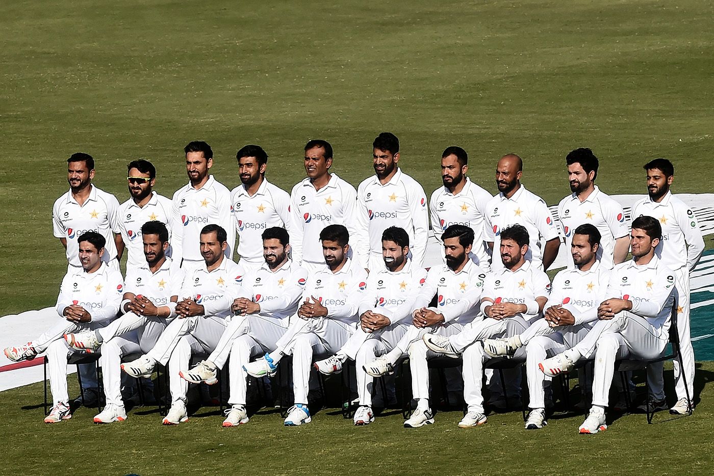Pakistan's players pose for a squad photo | ESPNcricinfo.com