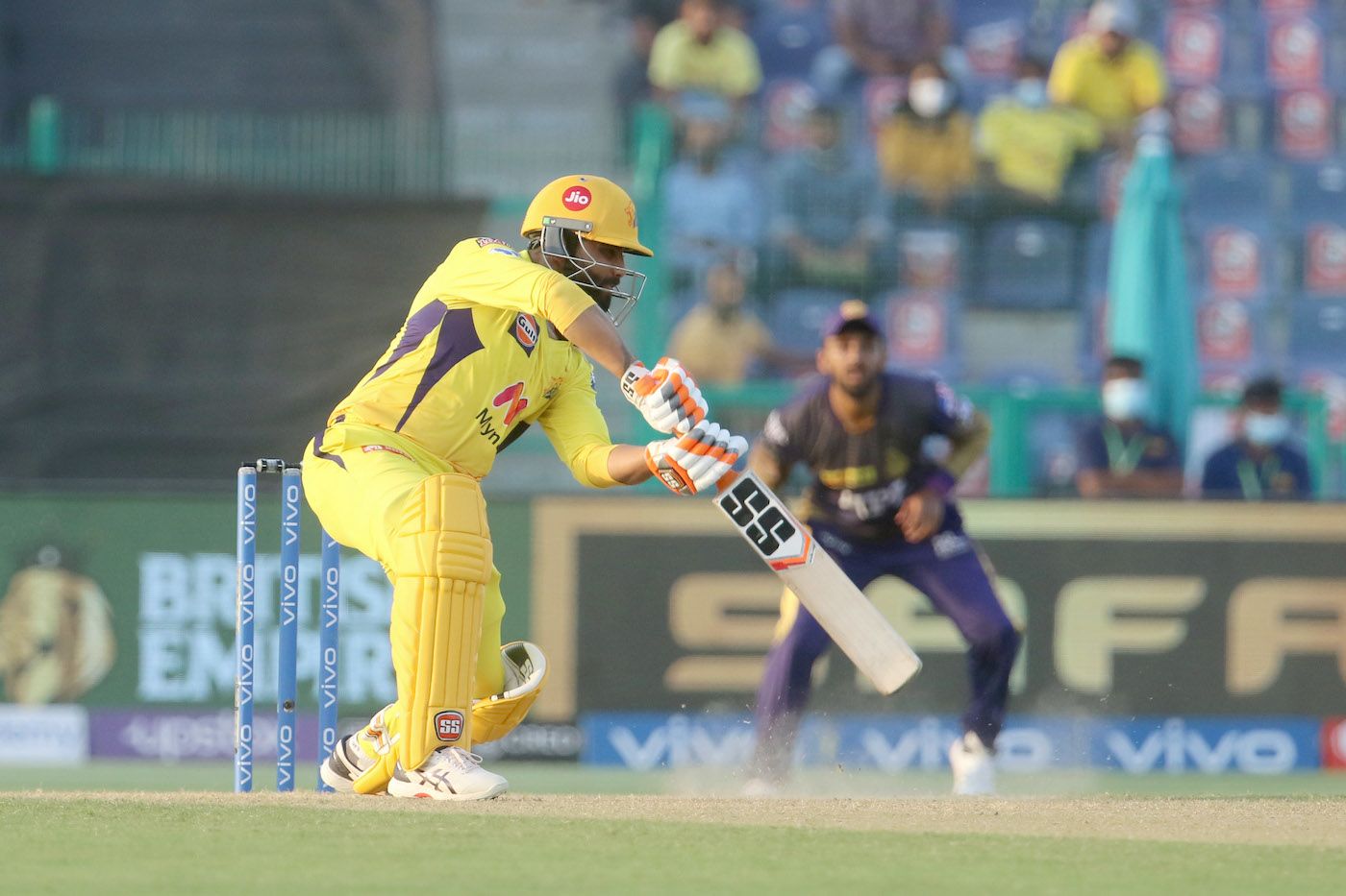 Ravindra Jadeja plays through the off side | ESPNcricinfo.com