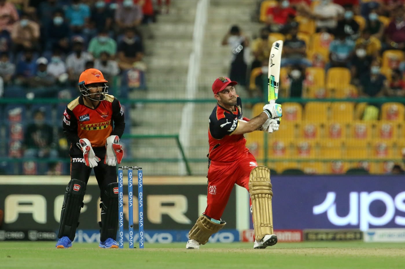 Glenn Maxwell launches one over midwicket | ESPNcricinfo.com