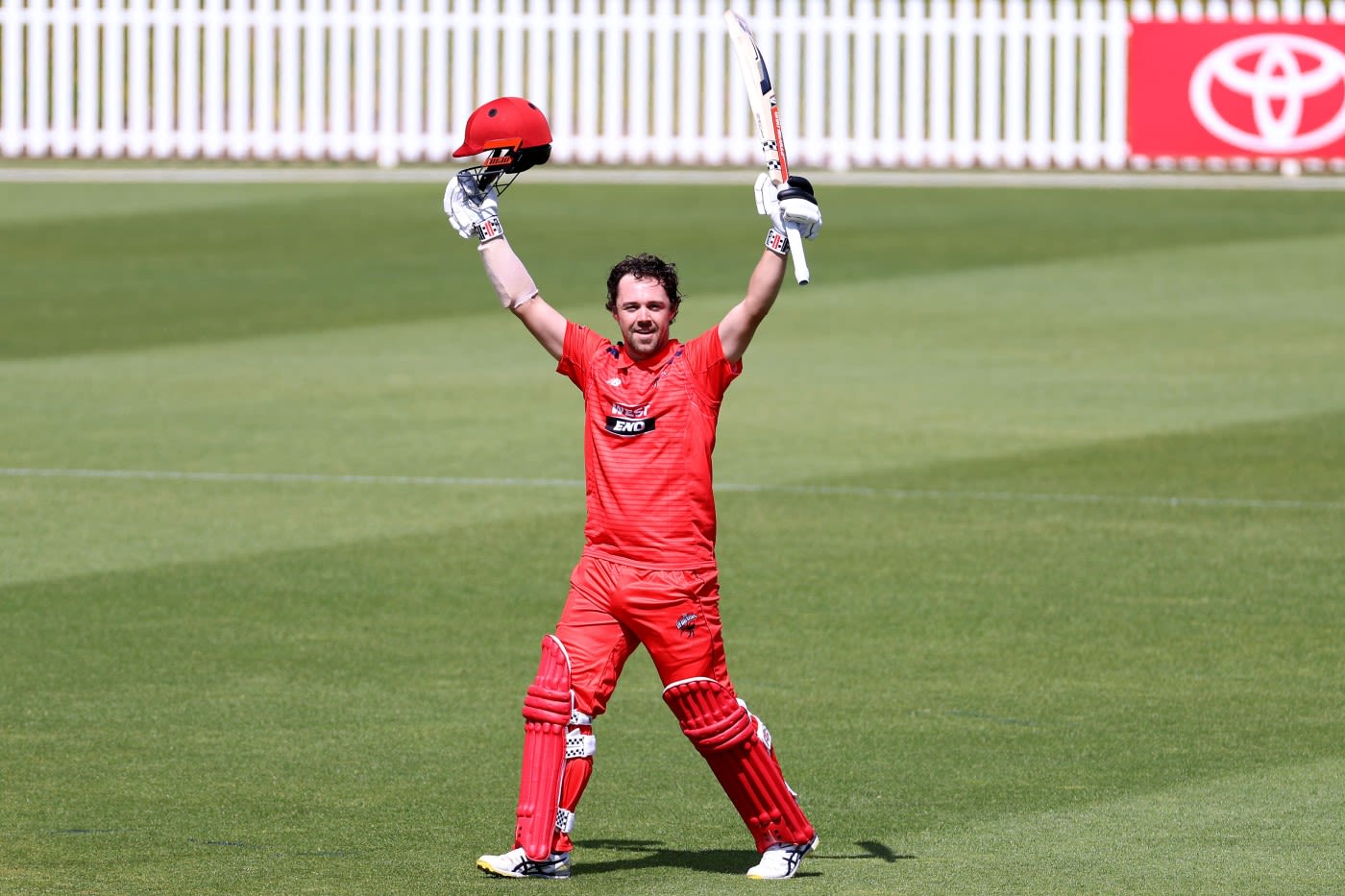 Travis Head made the second double hundred of his one-day career ...