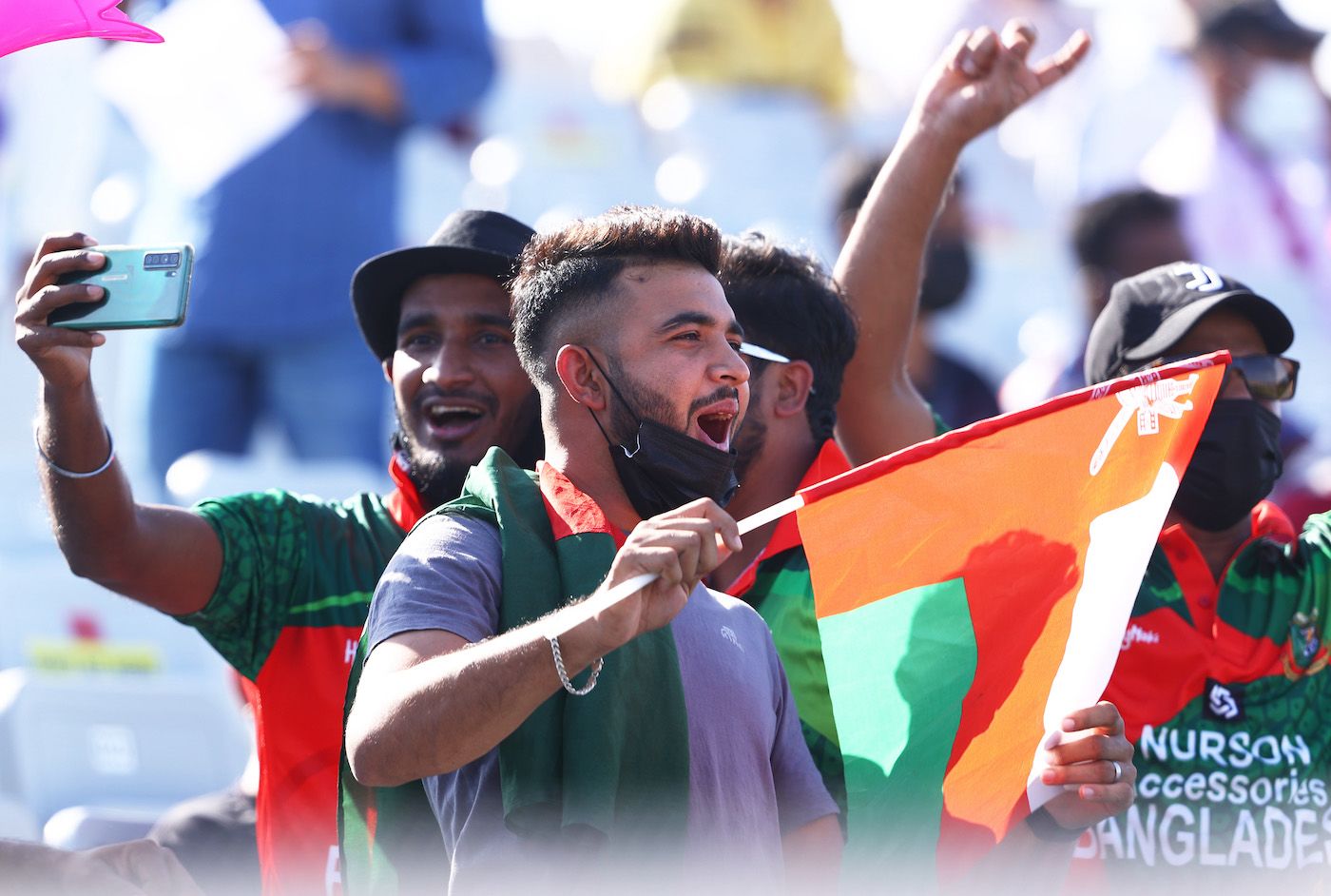 Oman fans attend the opening game | ESPNcricinfo.com