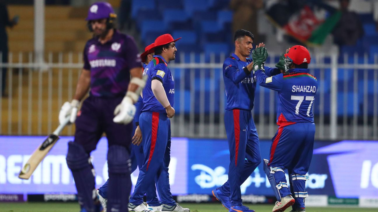 20 World Cup - Afg vs Sco - Mujeeb magic and Scotland's record sequence ...