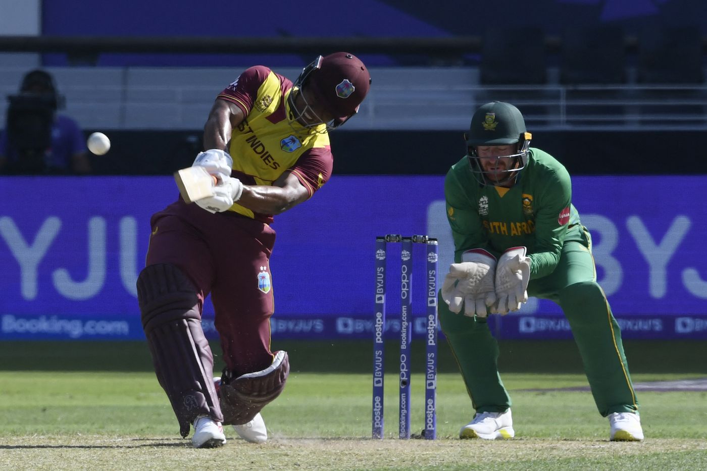 Evin Lewis powers one towards midwicket | ESPNcricinfo.com