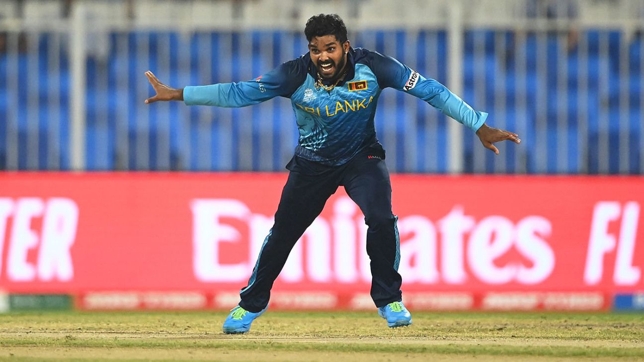 T20 World Cup - Sri Lanka's Wanindu Hasaranga takes the Smart Stats ...