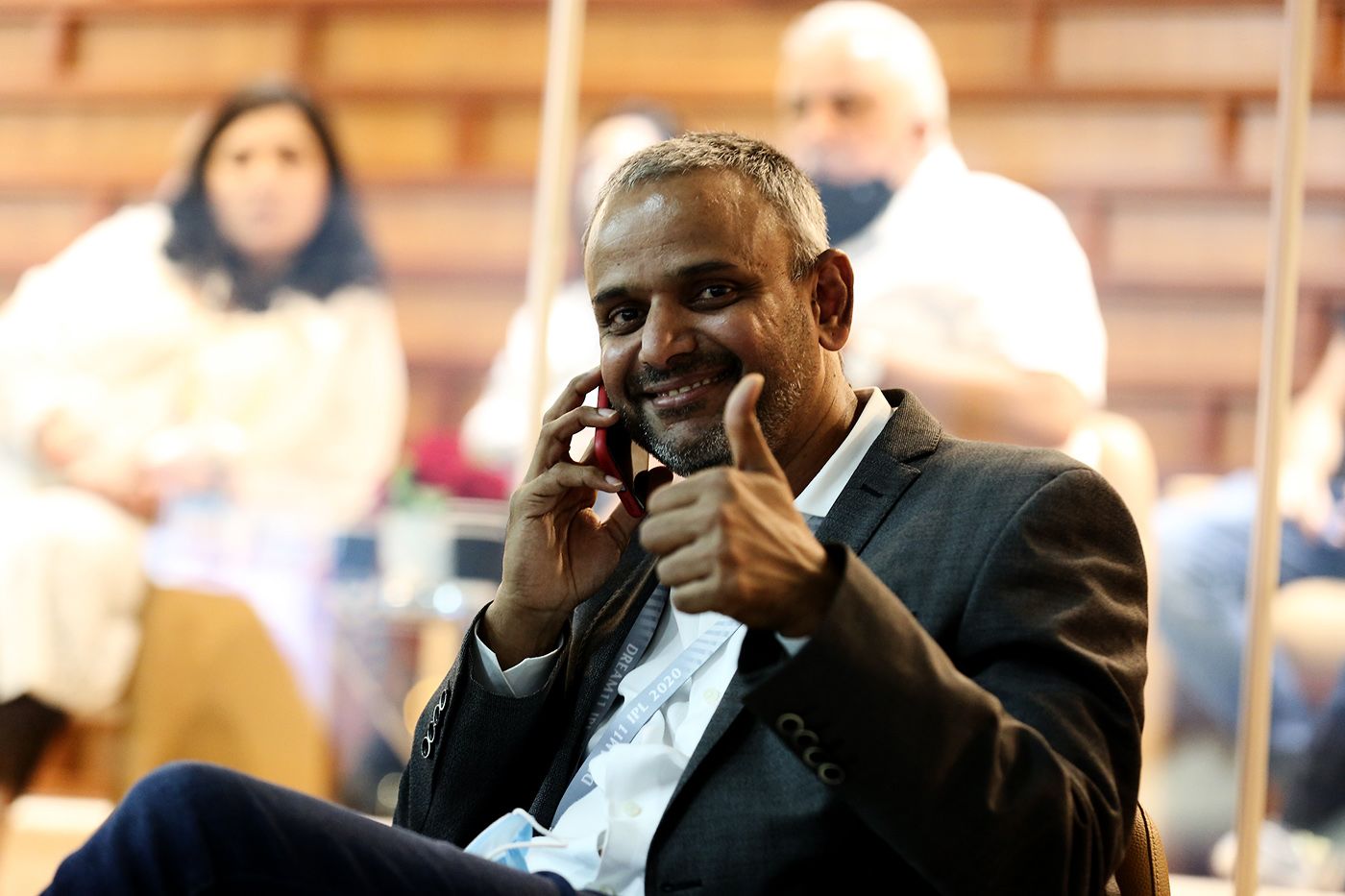 Sundar Raman, the CEO of Reliance Industries Limited Sports, attends an ...