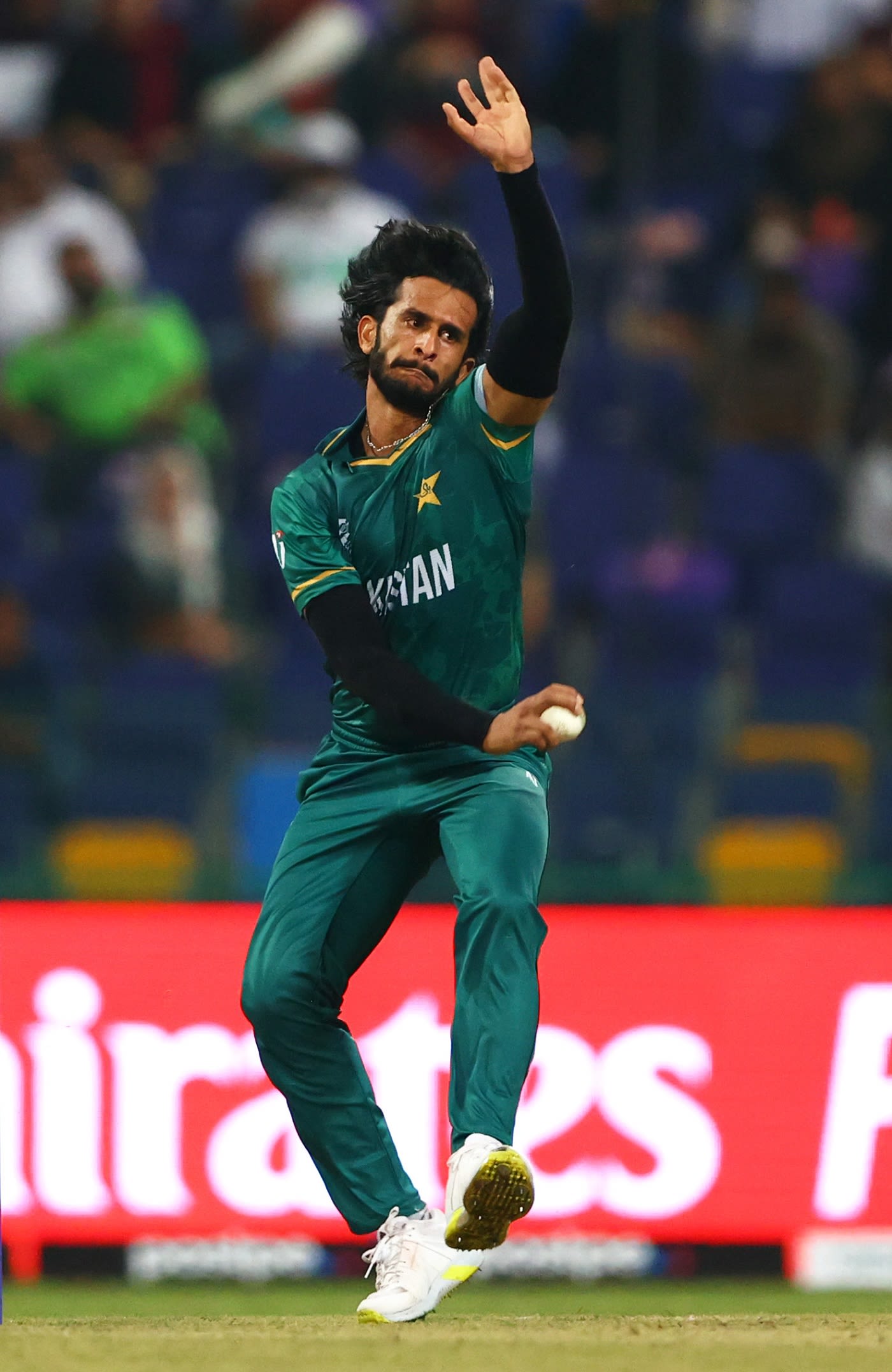 Hasan Ali bowls | ESPNcricinfo.com