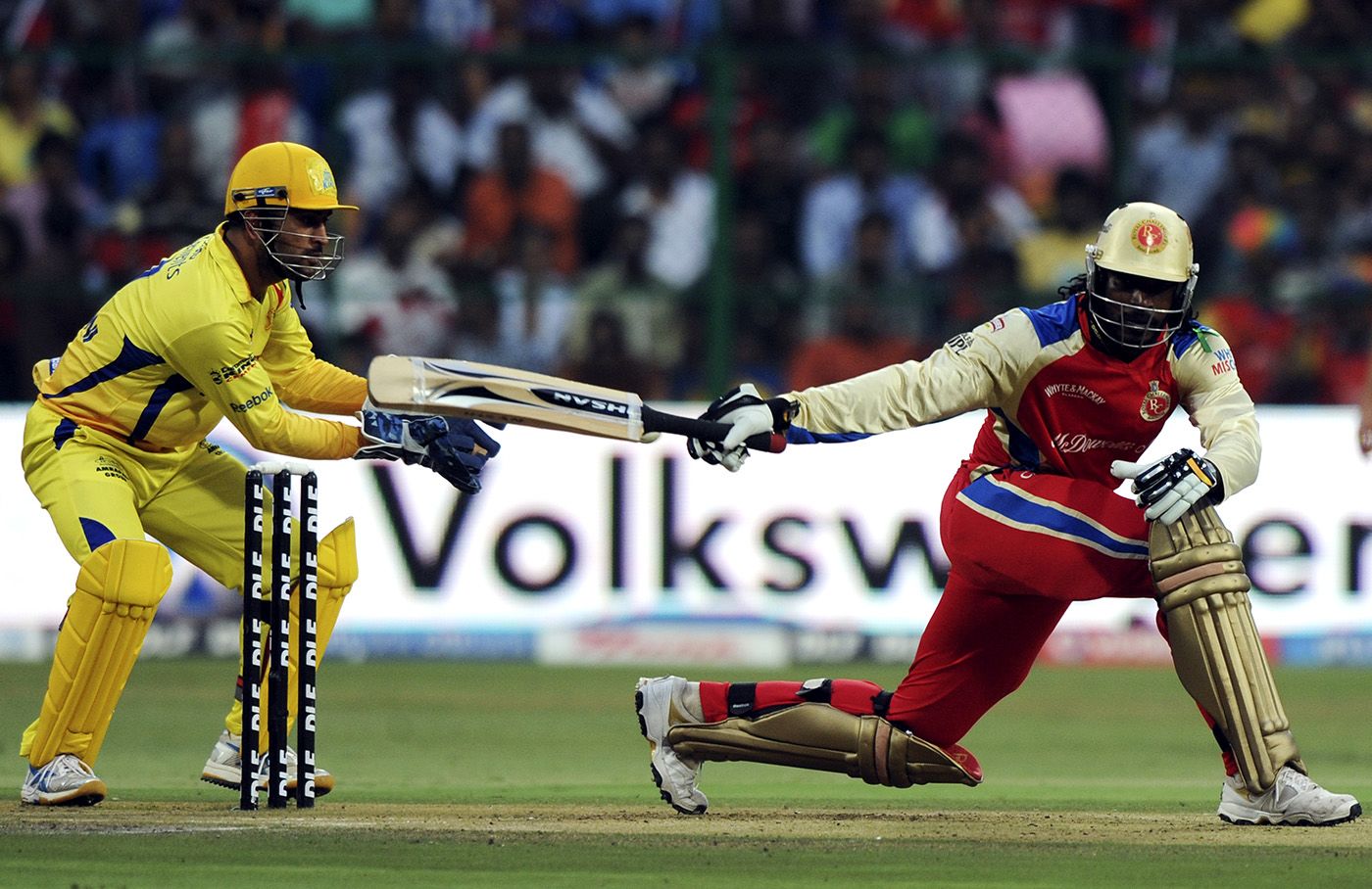 Chris Gayle looks to sweep | ESPNcricinfo.com