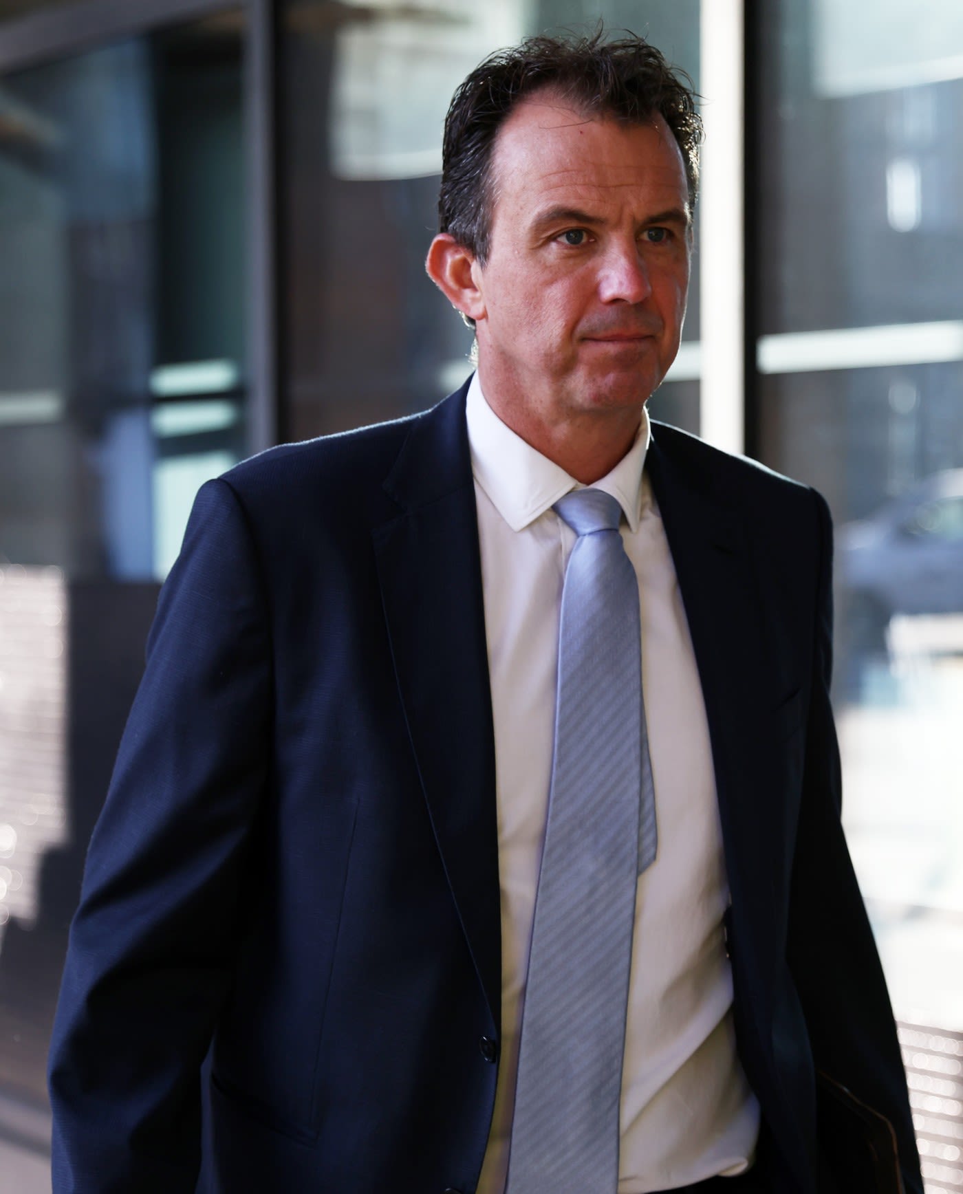 Tom Harrison, ECB chief executive, arrives for the DCMS select ...