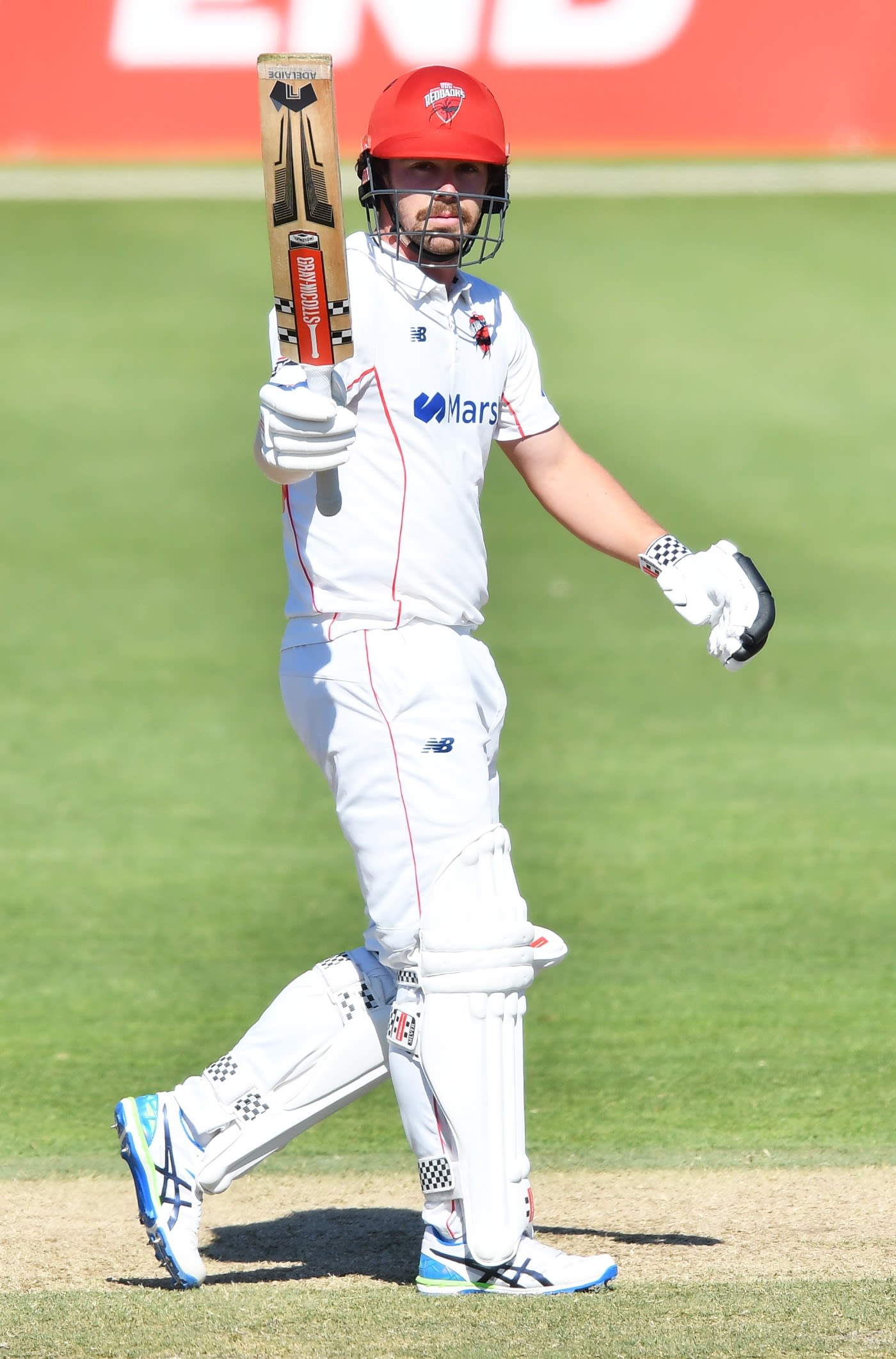 Travis Head celebrates his timely century | ESPNcricinfo.com