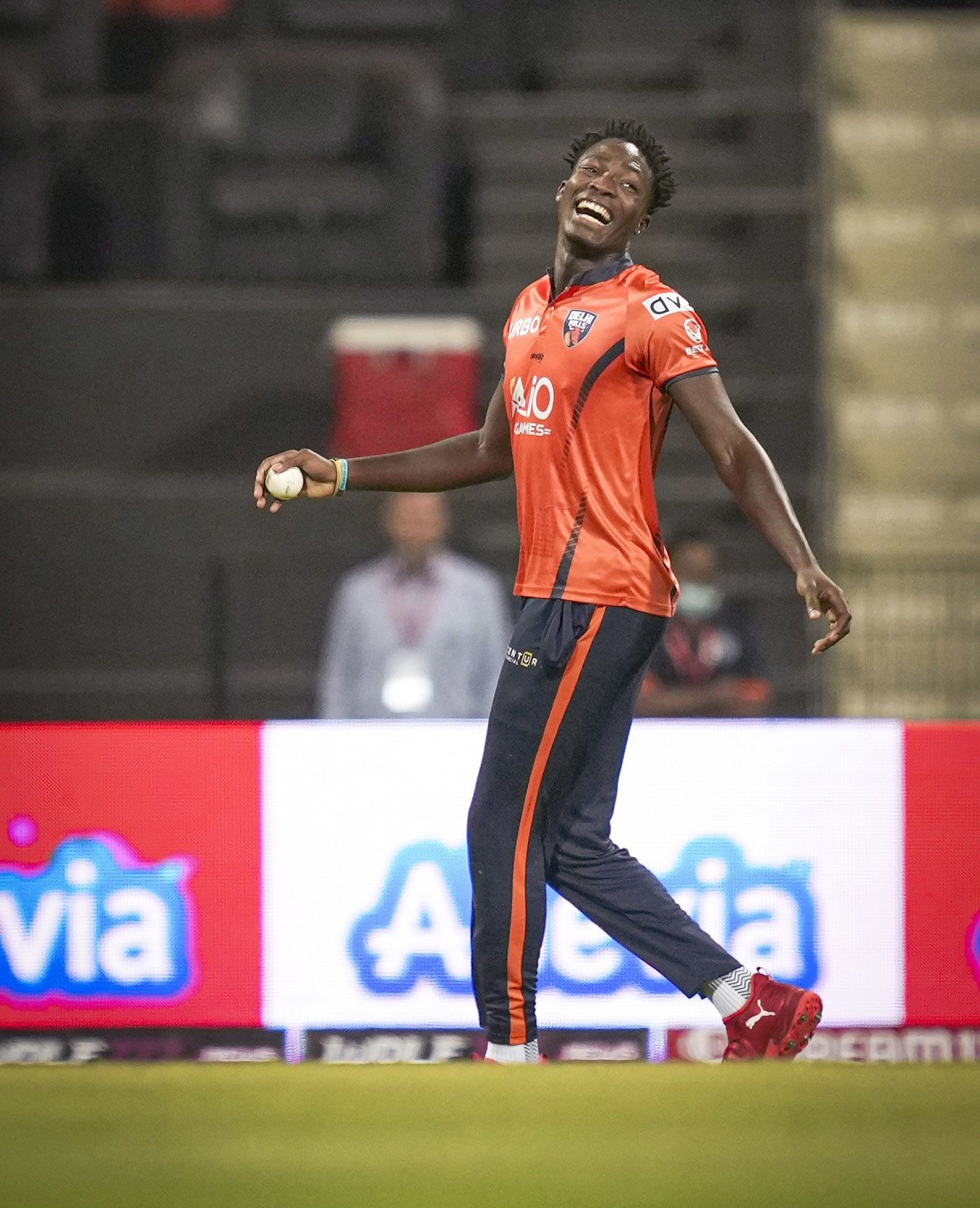 Dominic Drakes has a laugh | ESPNcricinfo.com