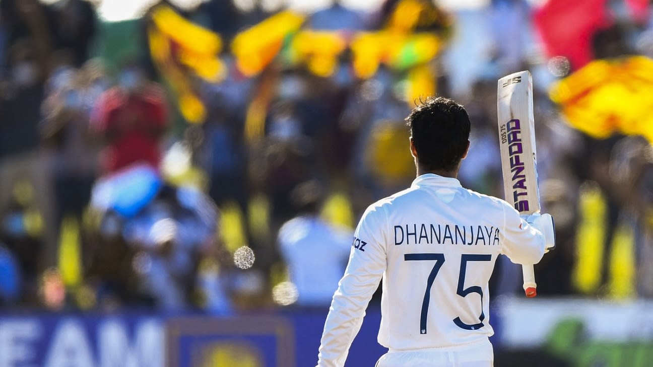 SL vs WI 2021 2nd Test - Classy Dhananjaya de Silva bats in his own ...
