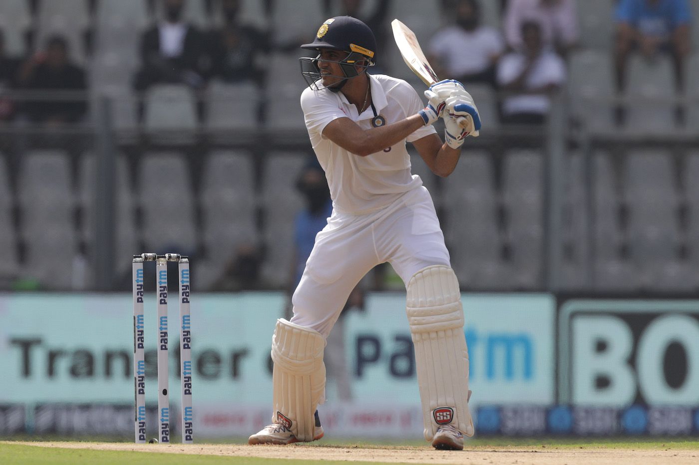 Shubman Gill cracks one away on the off side | ESPNcricinfo.com